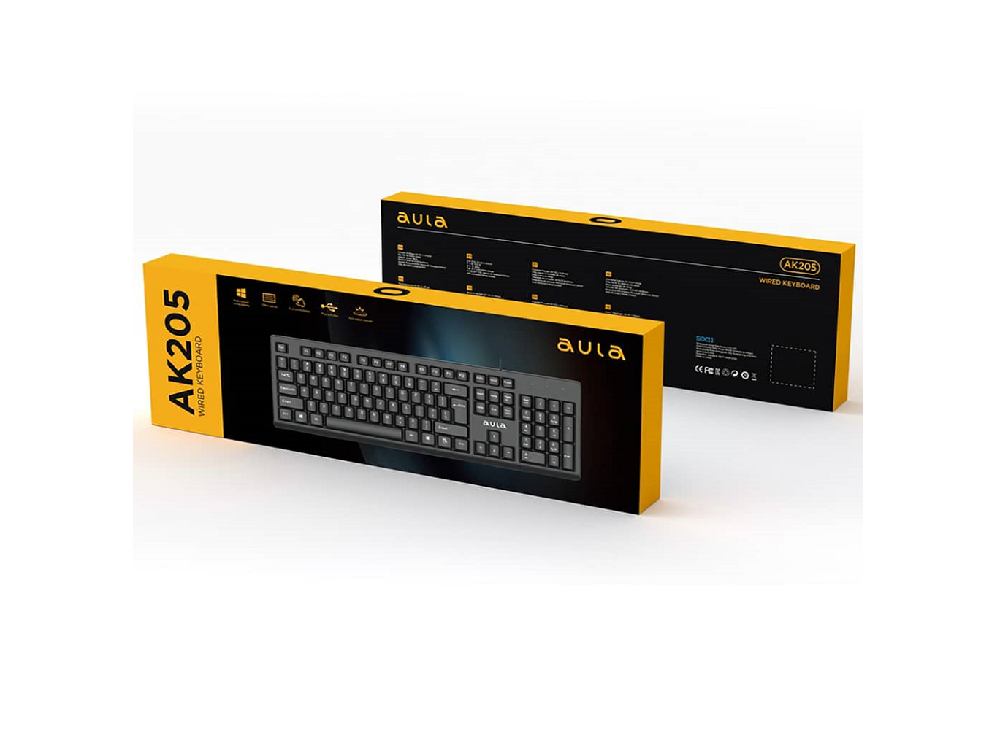 کیبورد باسیم آکبند آئولا 205 aula AK – سیستم برتر