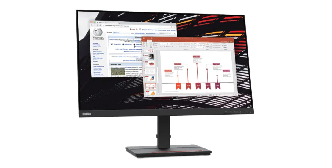 مانیتور لنوو Lenovo ThinkVision S24e-20 24″ – سیستم برتر